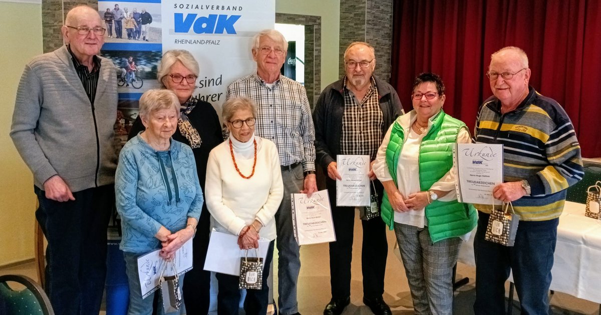 Mitgliederversammlug im Winzerhaus Beckmann - VdK-Angebote für Mitglieder